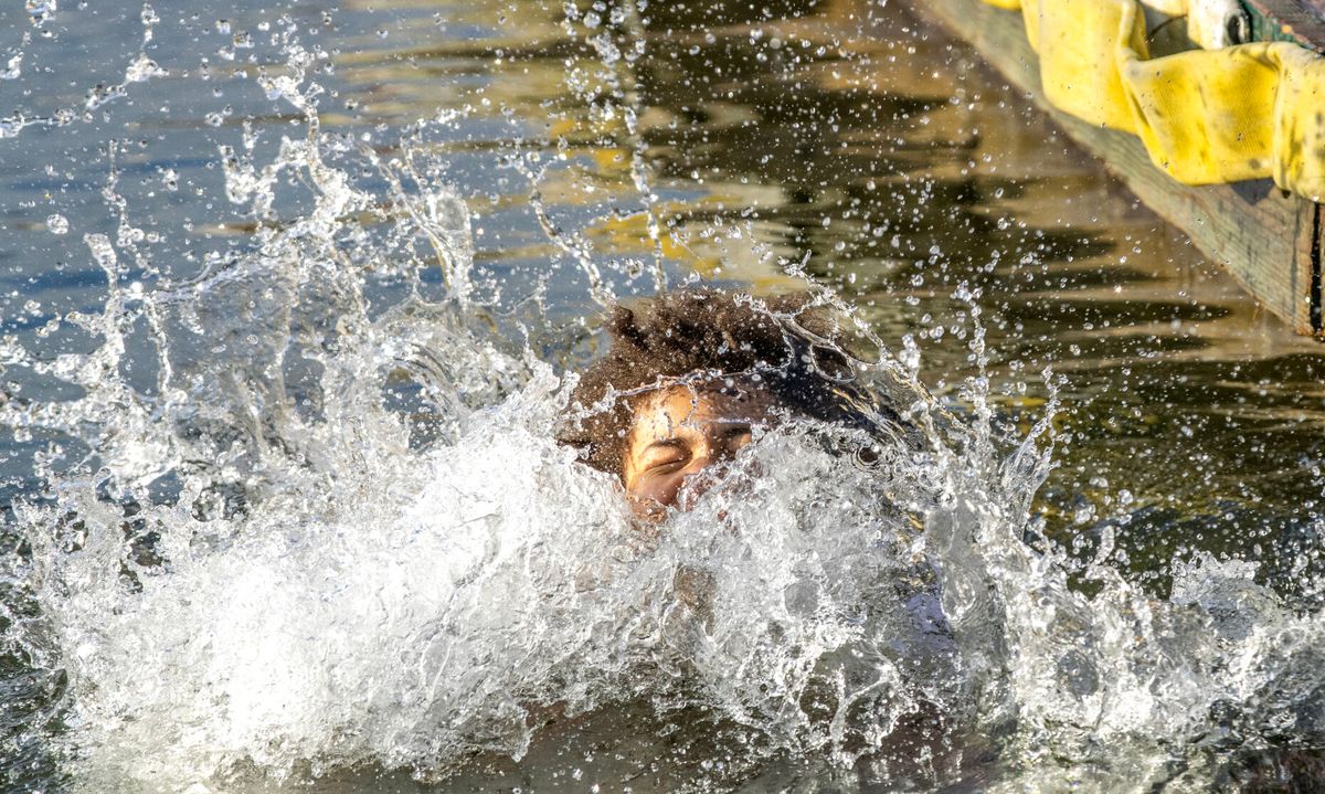 THE BIG PICTURE: Making a splash for 2024 at annual Polar Plunge