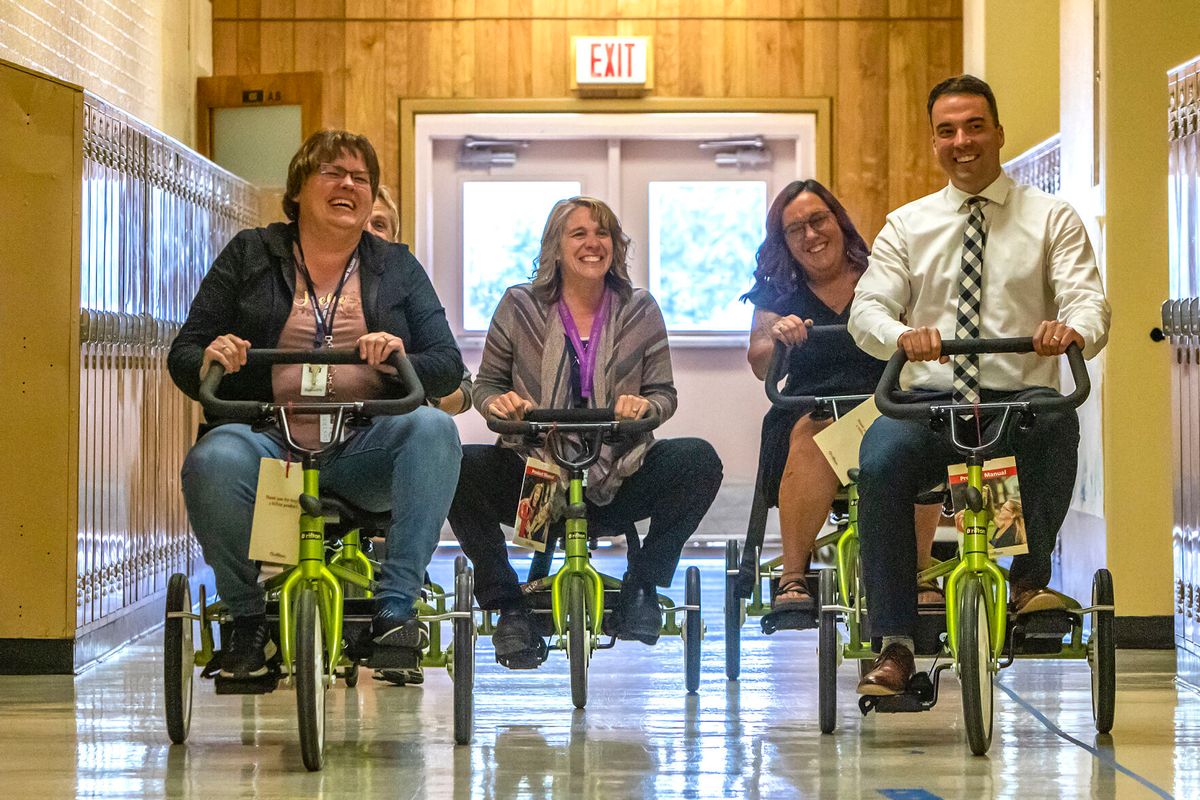 Photo: Green Apple Project test ride