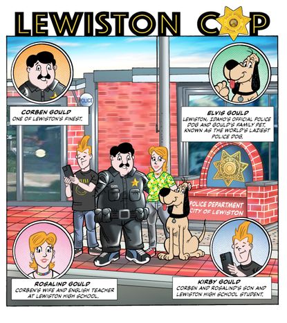 UP FRONT: Introducing ‘Lewiston Cop’ on today’s Comics page
