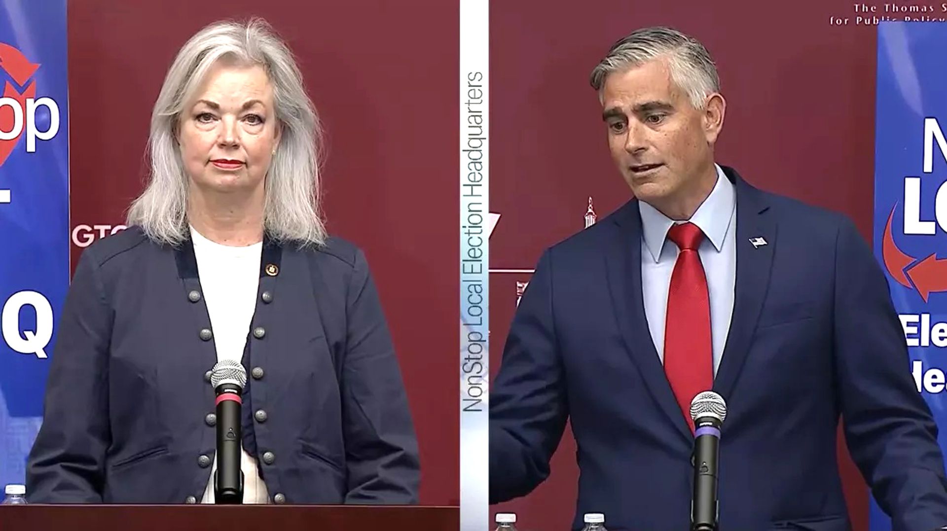 Rep. Baumgartner responds to questions