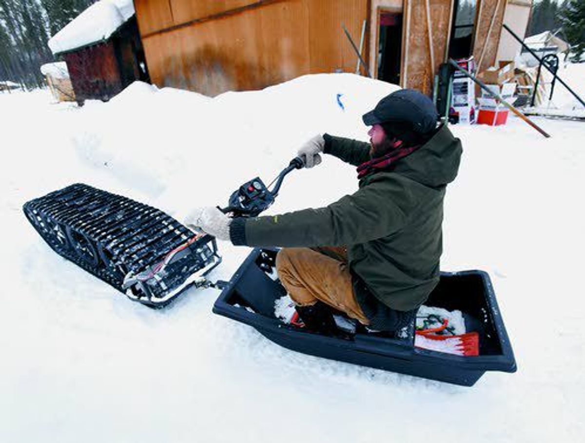 Silent Snow Track may revolutionize winter grooming