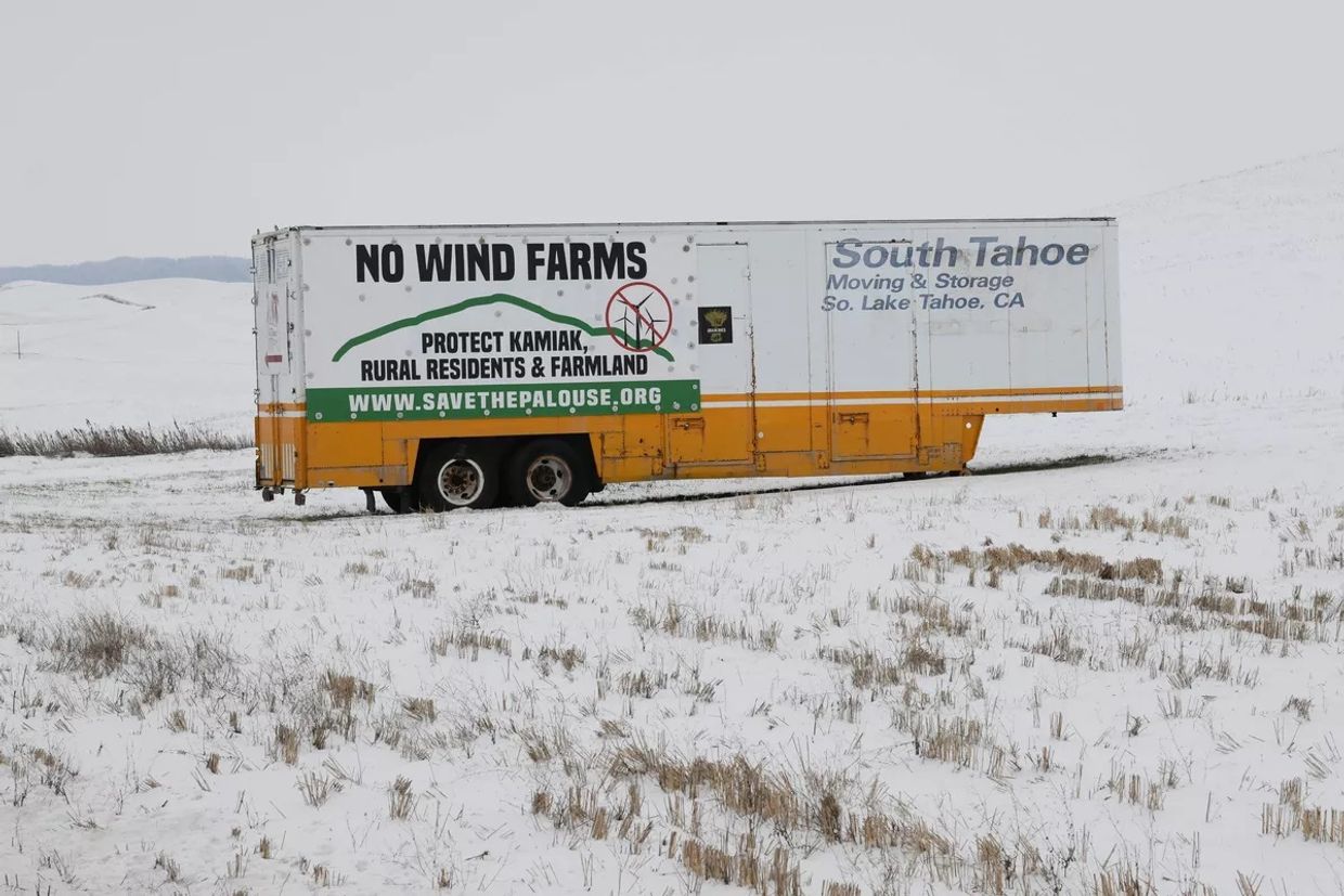 Whitman County Commissioners extend moratorium on new wind farms for a...