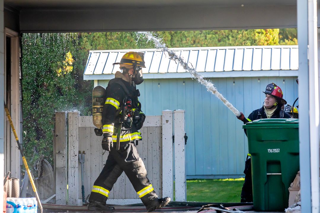 Crews respond to structure fire in Lewiston Orchards