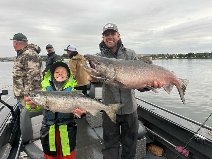 Outfitter Kyle Jones loves hover fishing for fall chinook