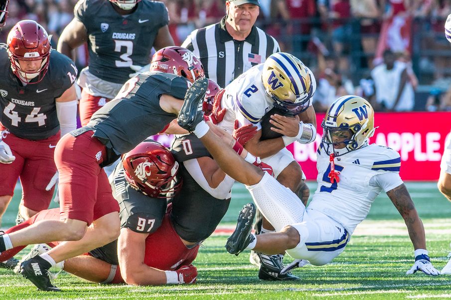 FIRST LOOK: Cougars can’t keep up with Huskies in Apple Cup