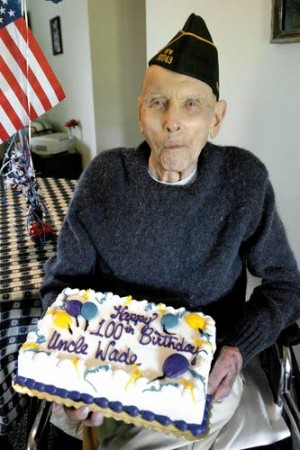 'Uncle' Wade Mayer is 100 today