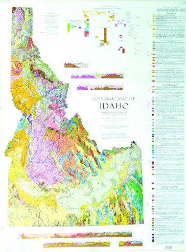 Idaho rocks: New map offers updated view of Gem State geology