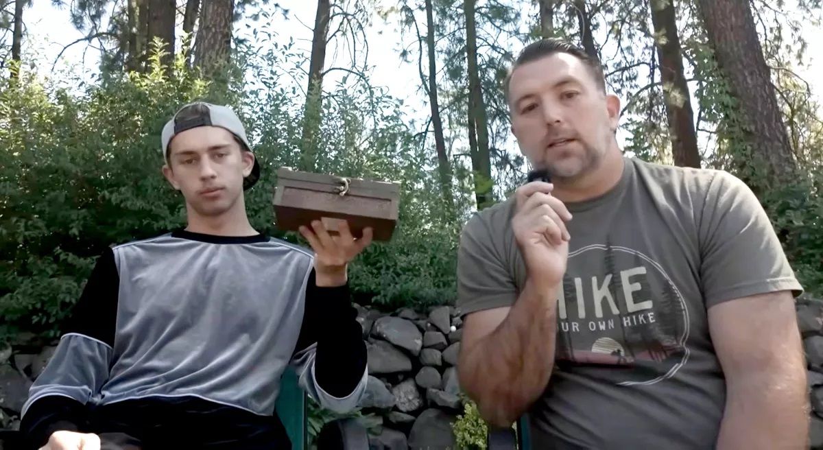 Father and son duo hunt down $10K in Spokane treasure hunt