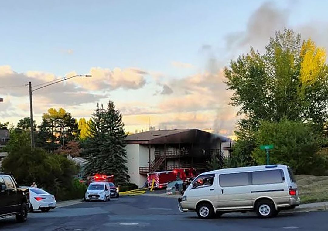 Man suspected of causing fire in Pullman arrested after stan...