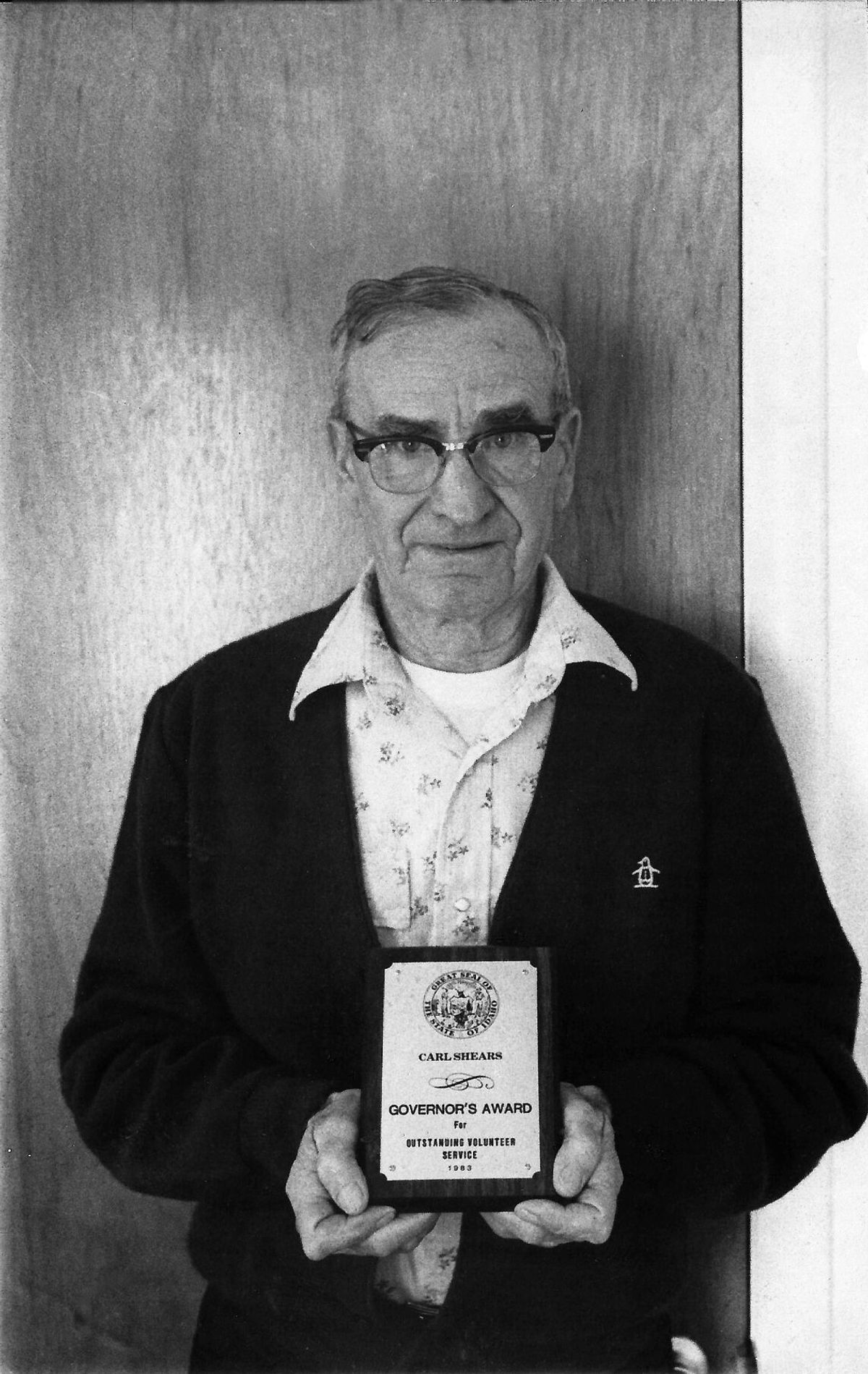 Blast from the Past / 1983: Honored for his volunteer work
