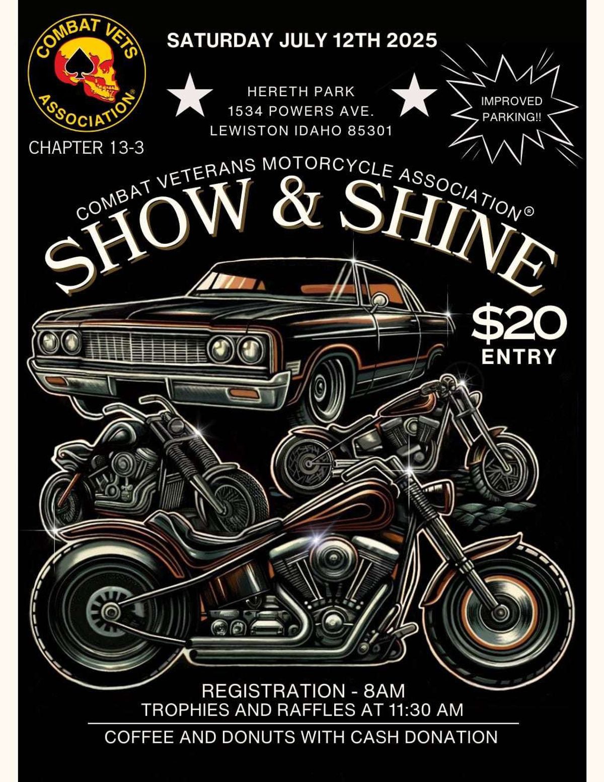 Motorbikes front and center this weekend