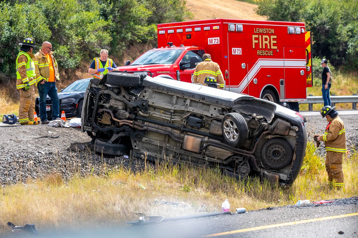 Rollover near Genesee