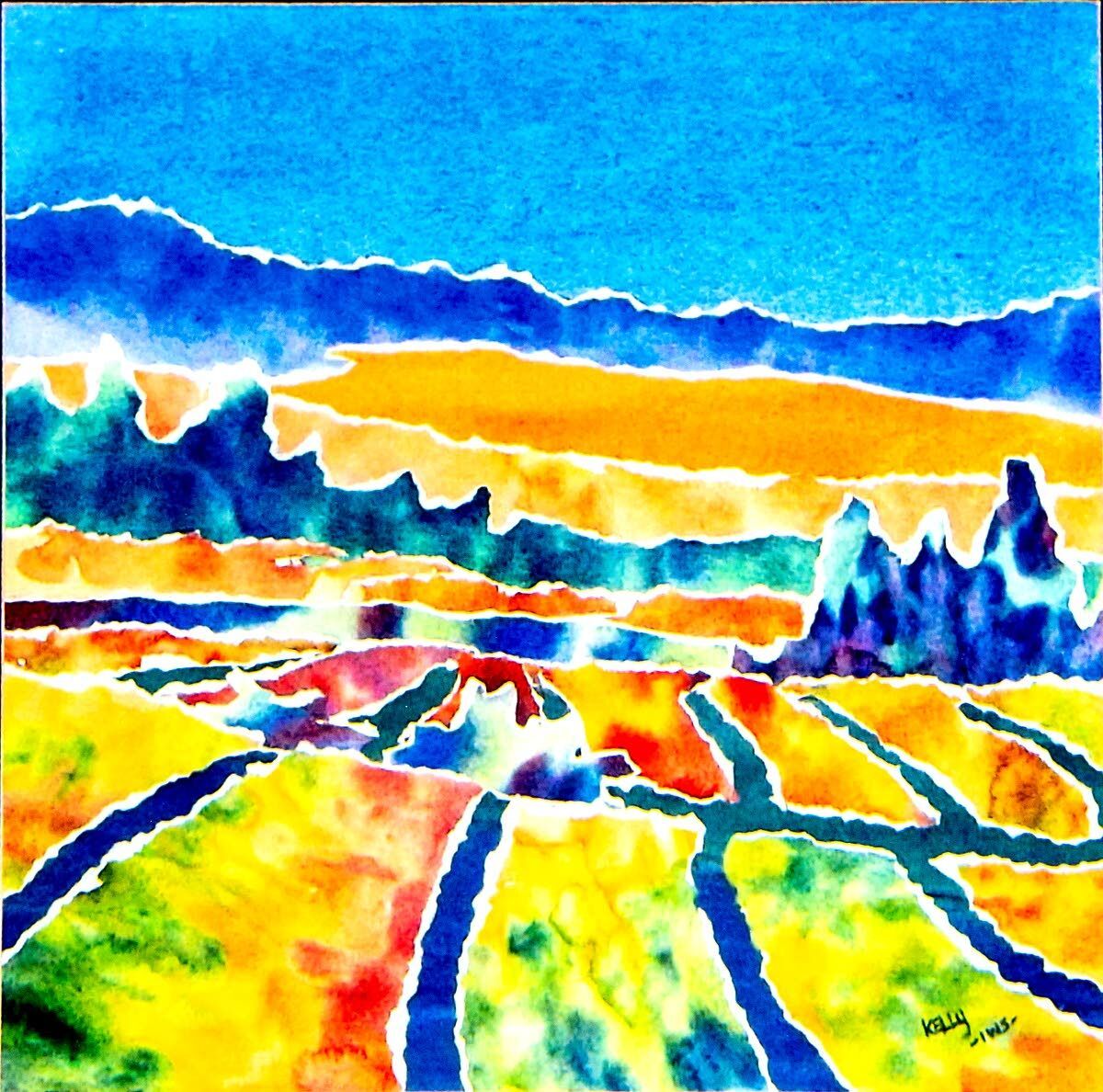 Paintings of the Palouse at Winter Market