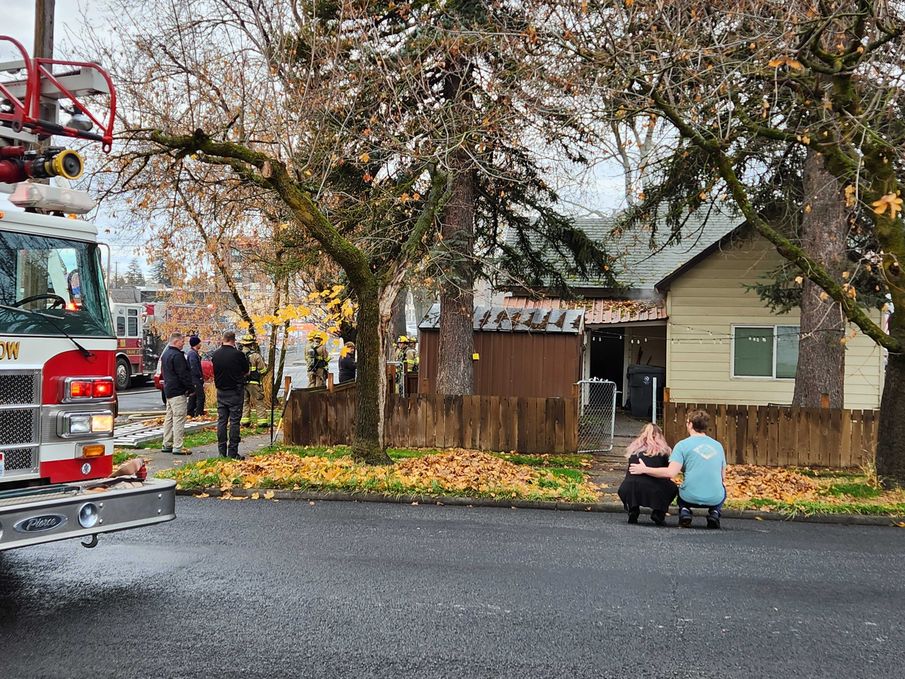 No injuries reported in Moscow house fire Monday morning