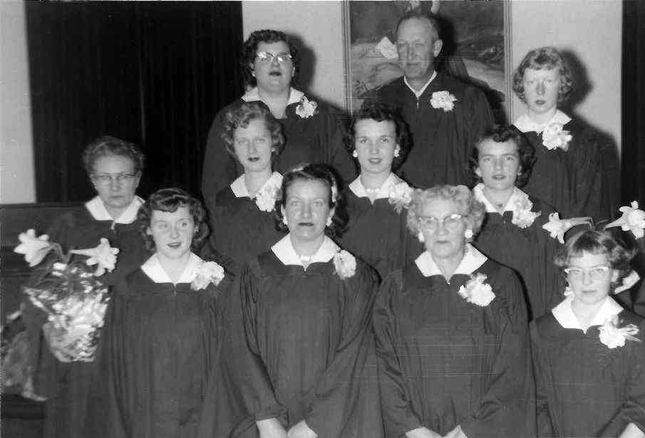 Blast from the Past / 1950s: Singing in the church choir
