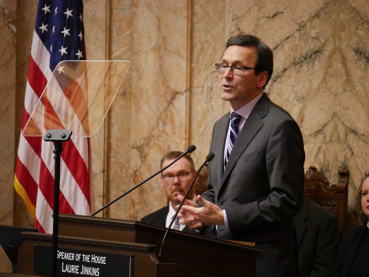What Washington Gov. Bob Ferguson said, and left unsaid, in his State ...