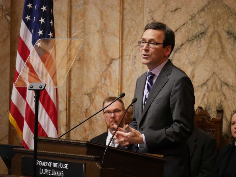 What Washington Gov. Bob Ferguson said, and left unsaid, in ...
