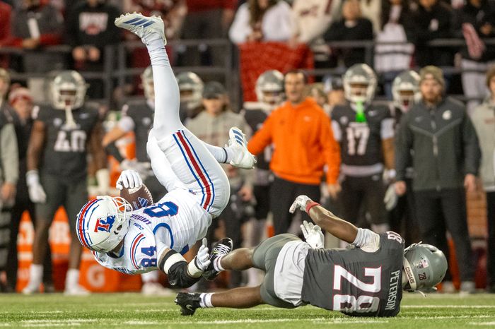 Wazzu gets back on track with 25-point win over Louisiana Te...