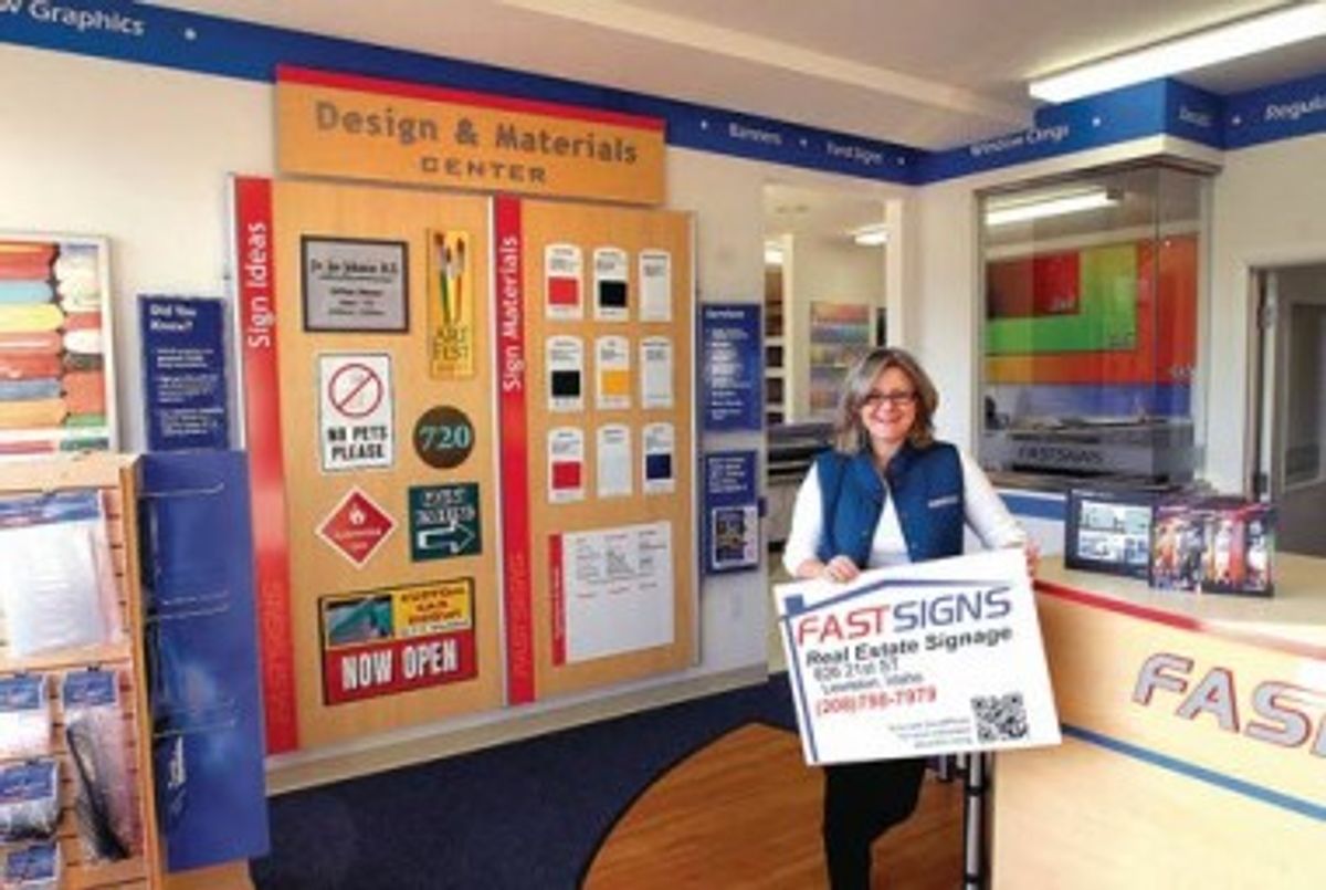 Impressed customer is now the new owner of Fastsigns franchi...