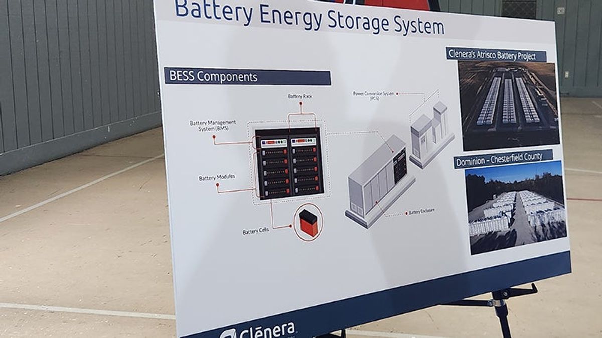 A first look at Isle of Wight's draft battery storage system...