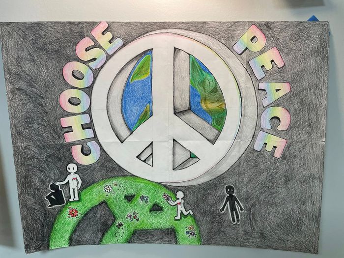 GTMS student wins Smithfield Lions Club Peace Poster Contest