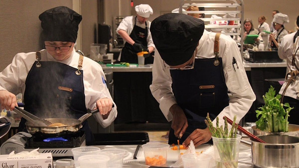 Cook-off: Isle of Wight culinary students place first in sta...