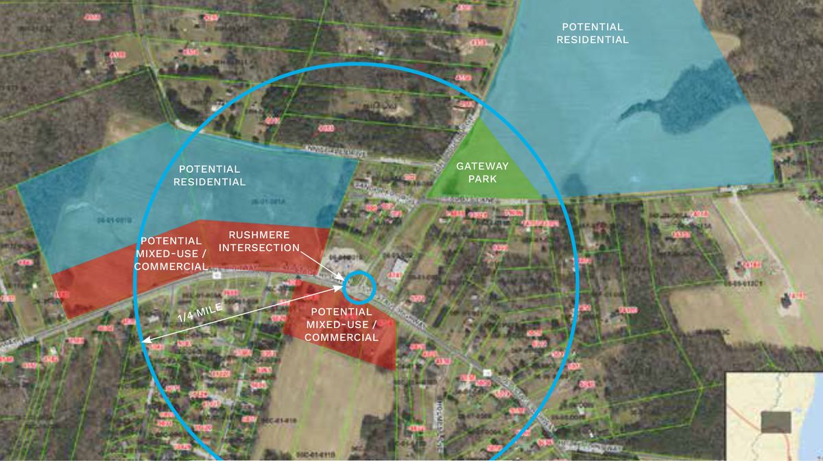 Critics urge against encouraging development in Rushmere plan