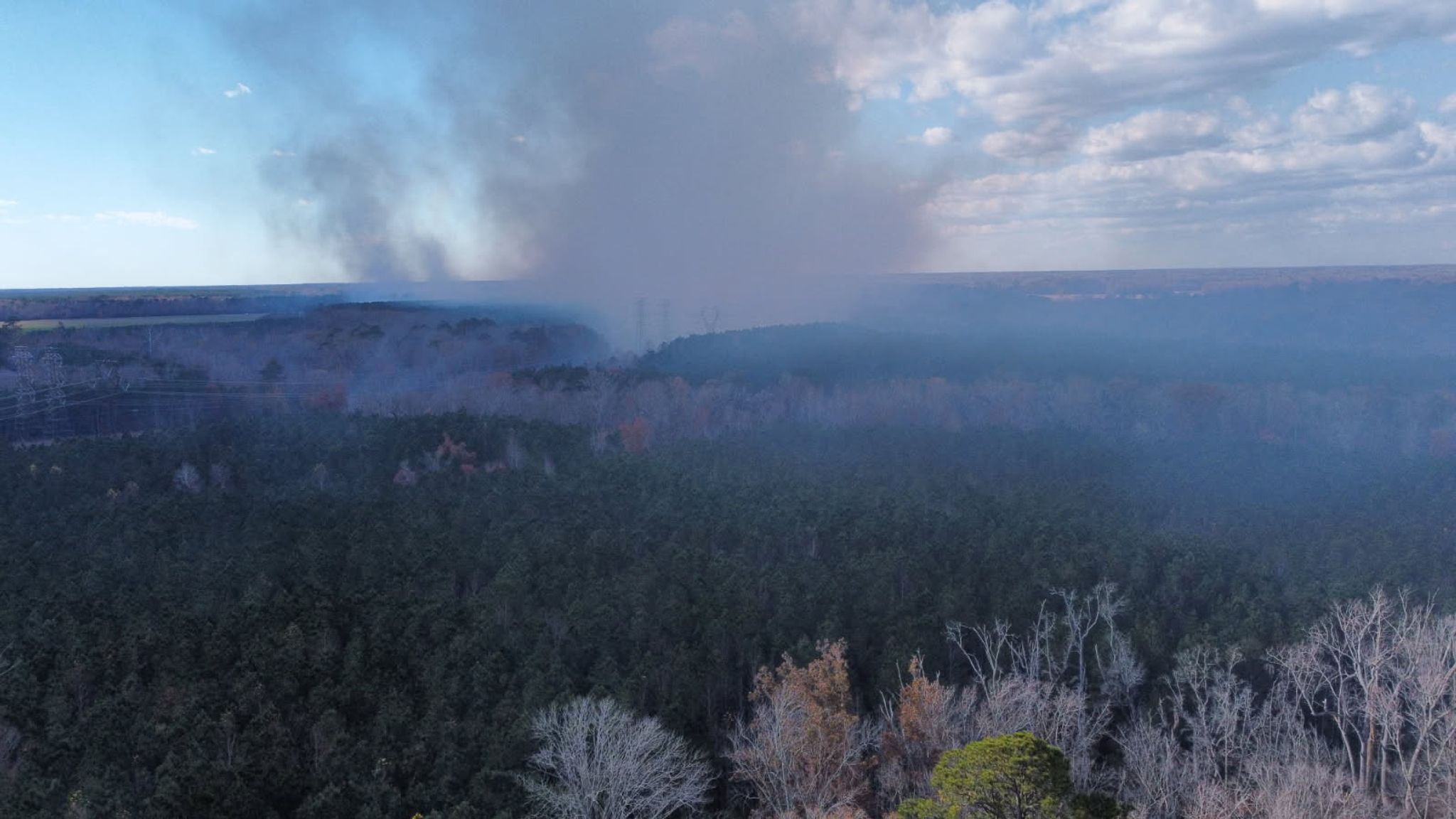 Backyard burn caused 112-acre brush fire on Bowling Green Ro...