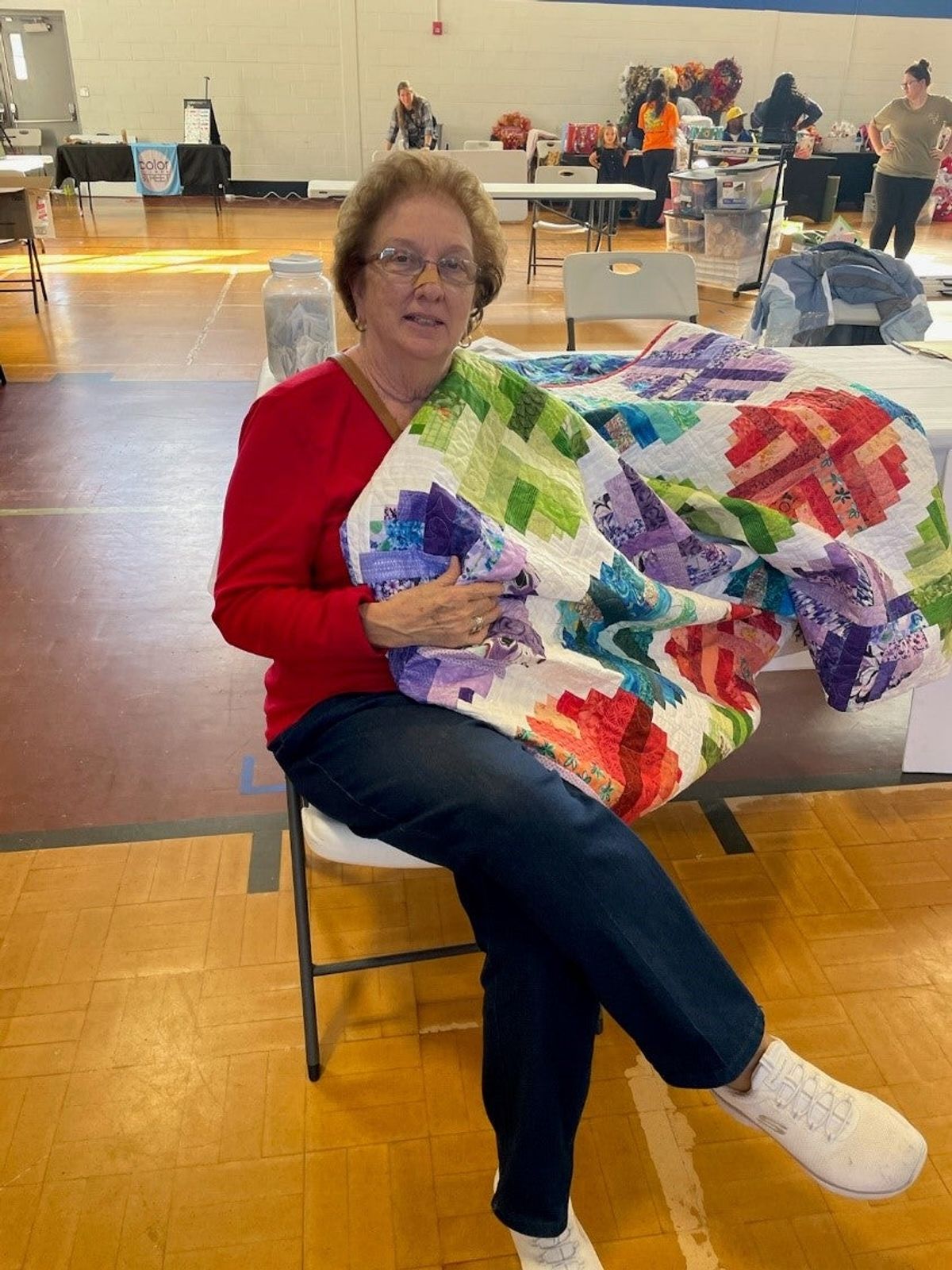 Howell wins quilt drawing