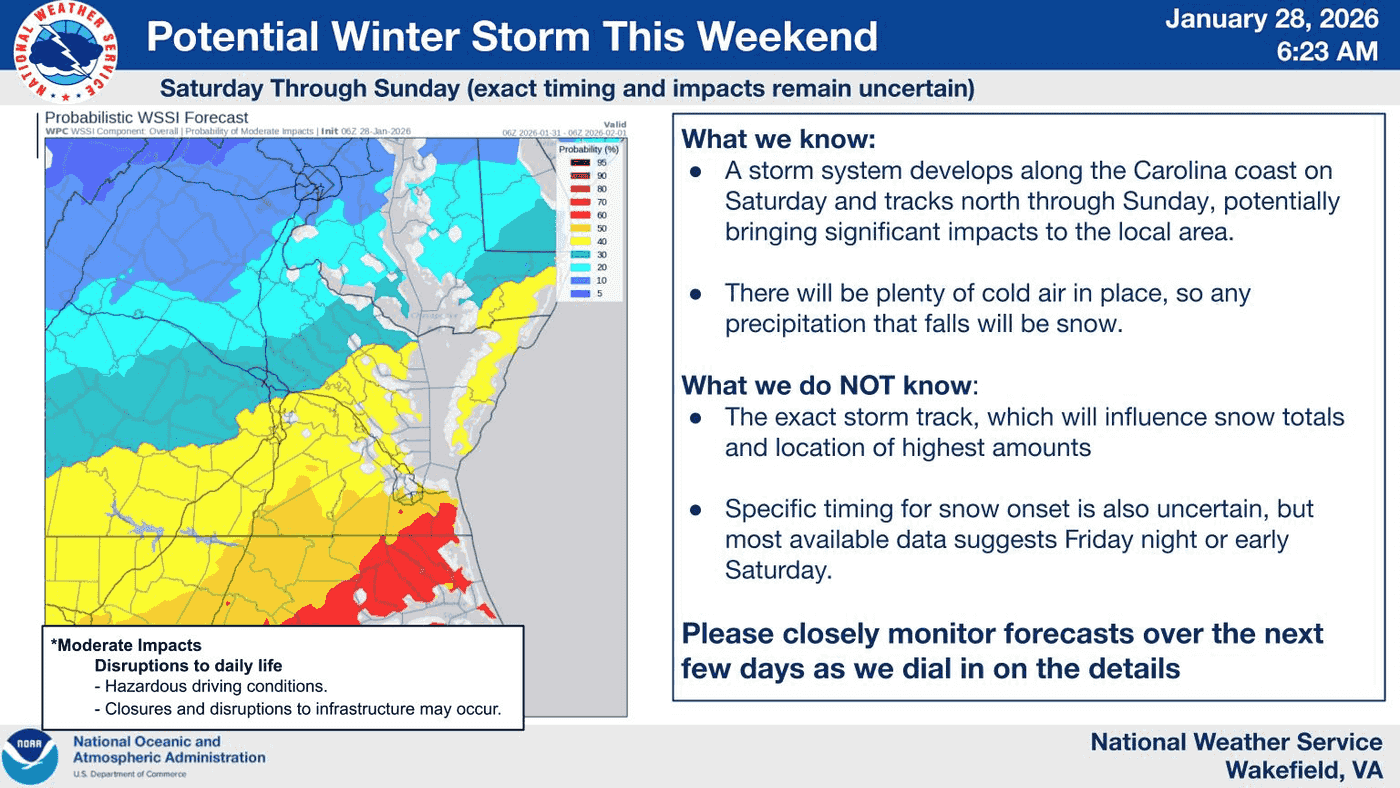 More snow, sub-freezing temperatures expected this weekend