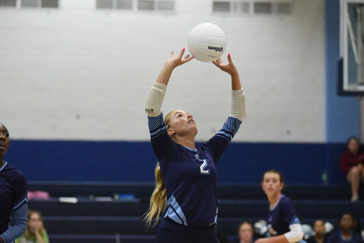 Louisburg tops volleyball Vikings