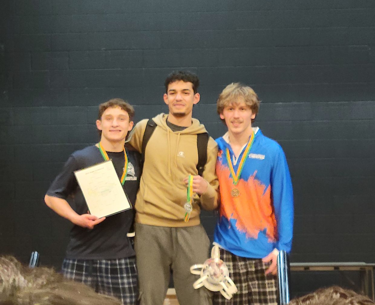 South Granville wrestlers hit the mat