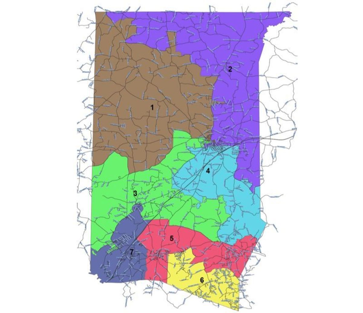 Redistricting maps approved by commissioners, school board