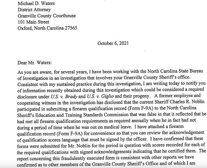 Noblin running for sheriff; controversy persists regarding resignation
