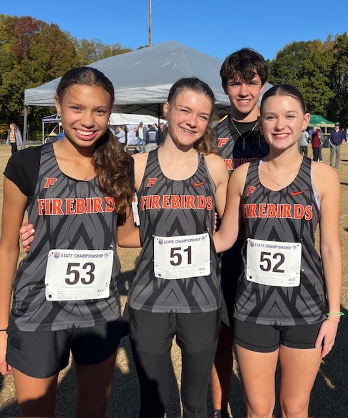 Firebirds send four to state cross country event