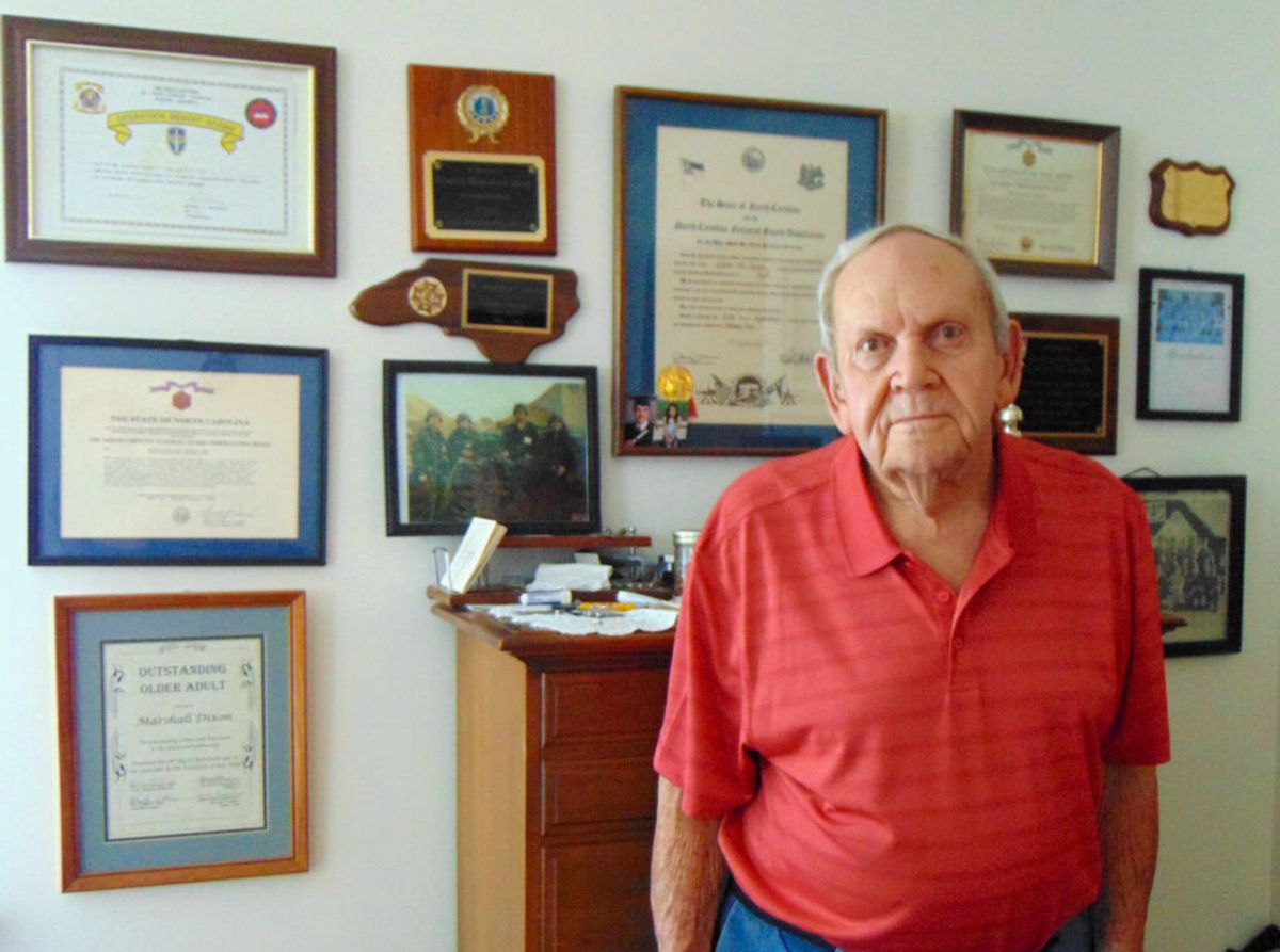 Veteran recounts 4 decades of service