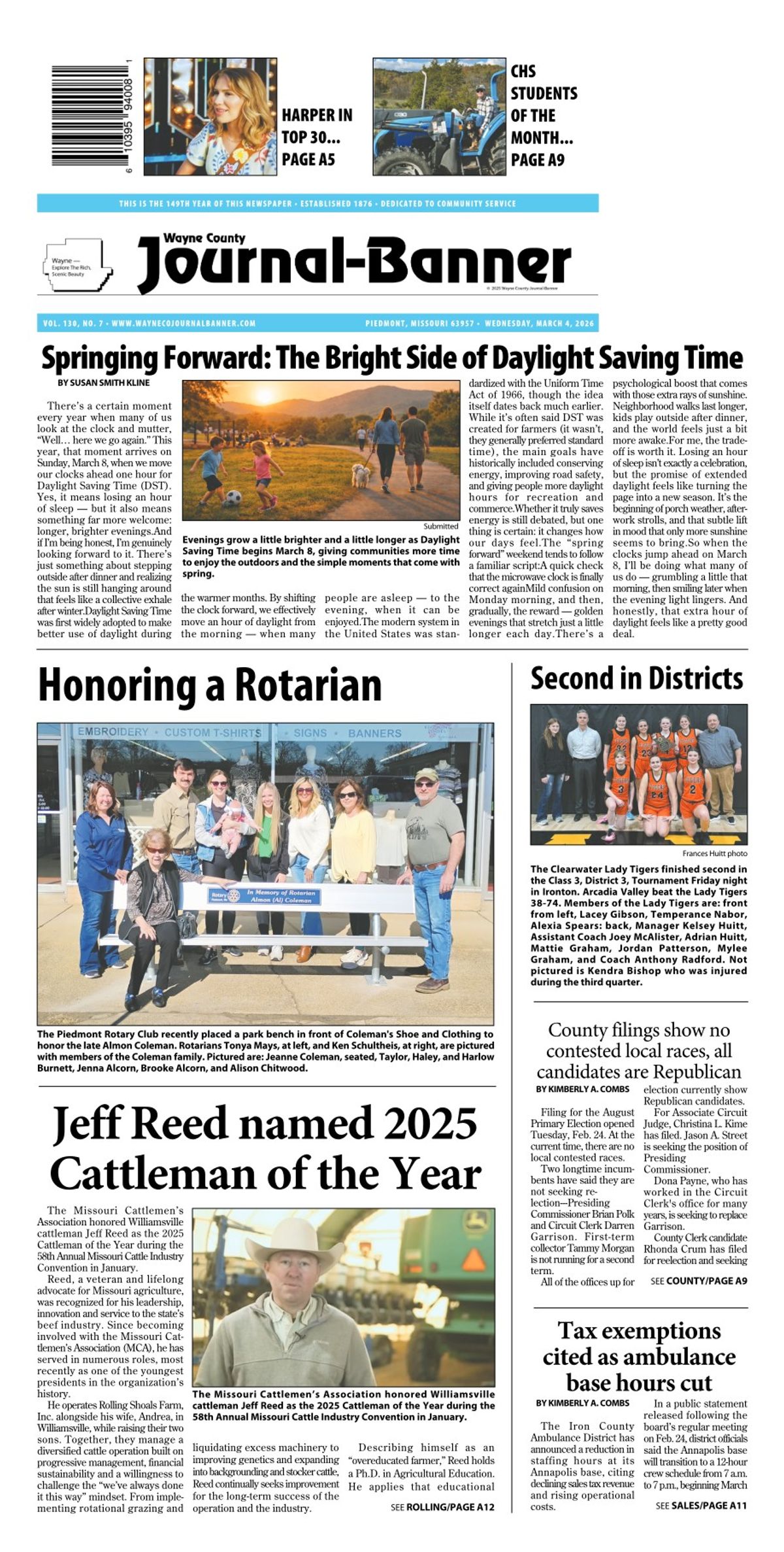 The Wayne Co Journal Banner