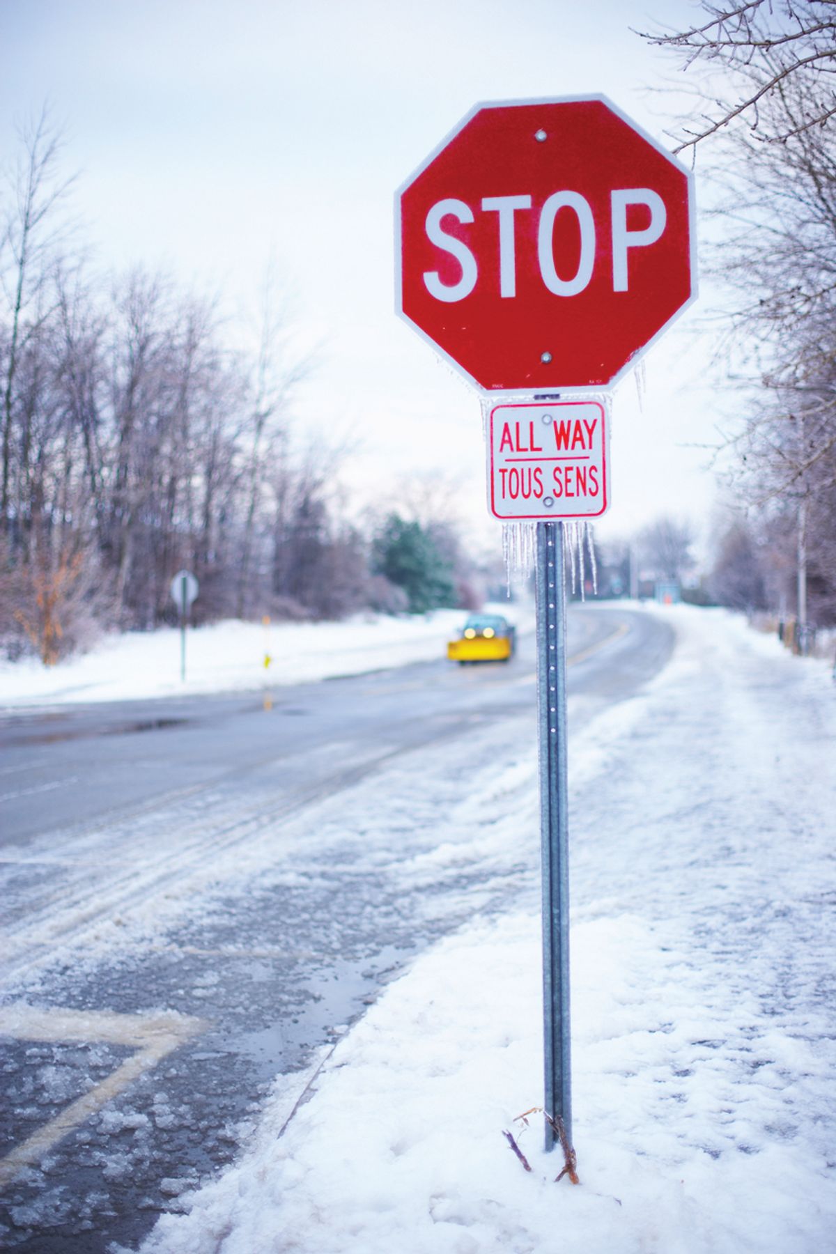Speed bumps, stop signs slow EB drivers