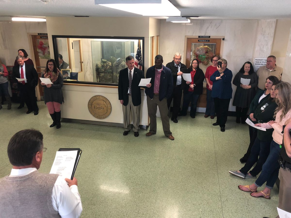 Courthouse celebrates Christmas