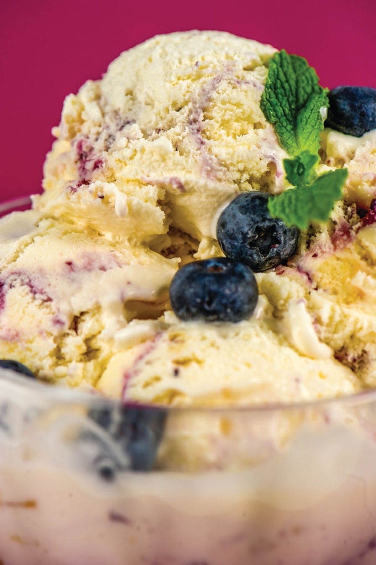 Blueberry Ice Cream: Pick up set for pre-orders