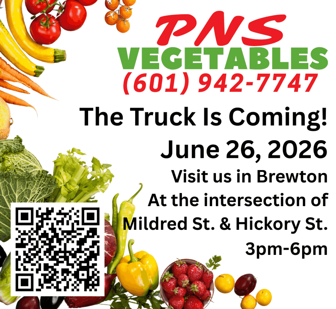 PNS Vegetable Truck is Coming Soon!