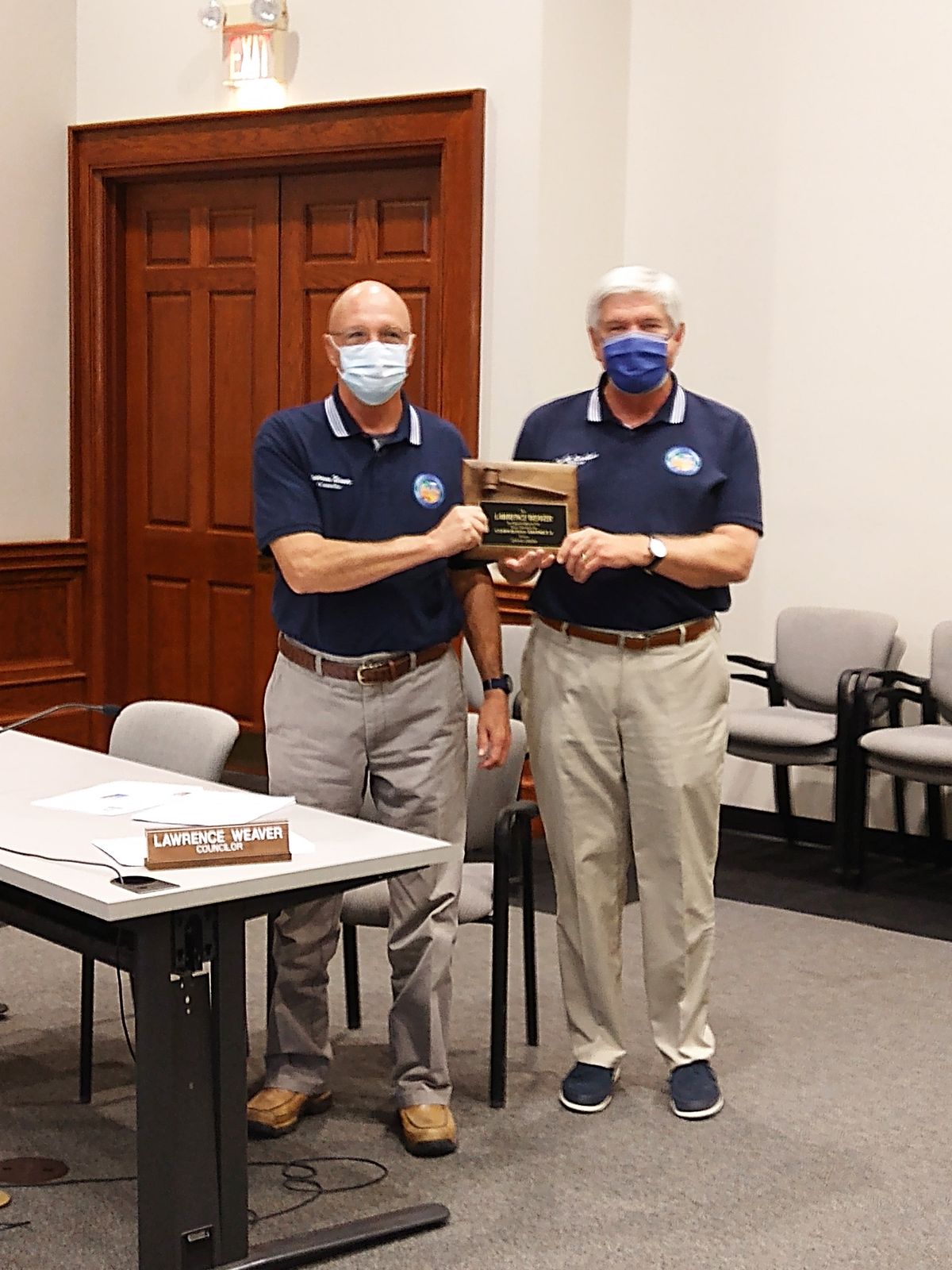 Weaver honored for service to city