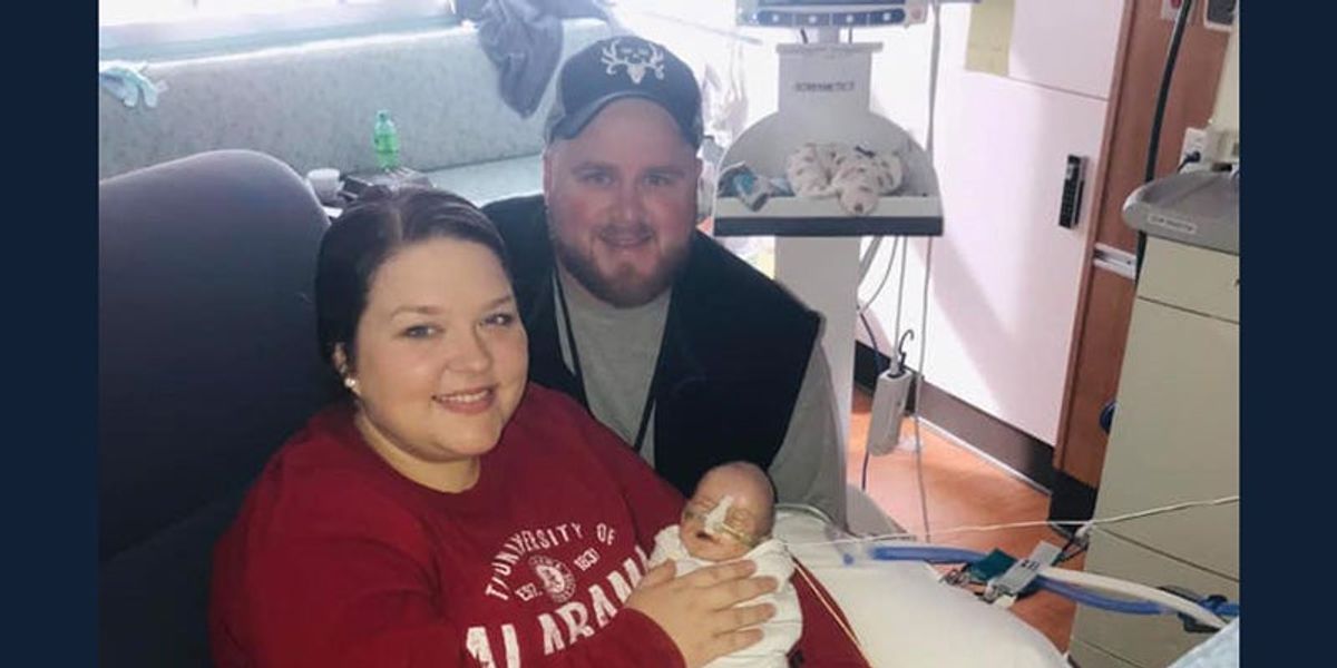 Local infant battles rare condition