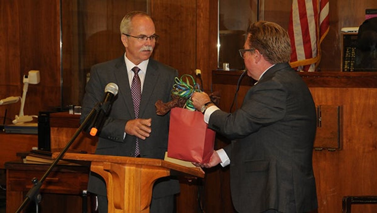 Retirement ceremony honors longtime judge