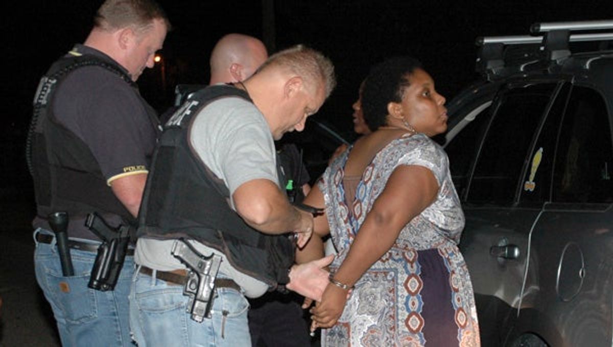 Two arrested for stealing signs