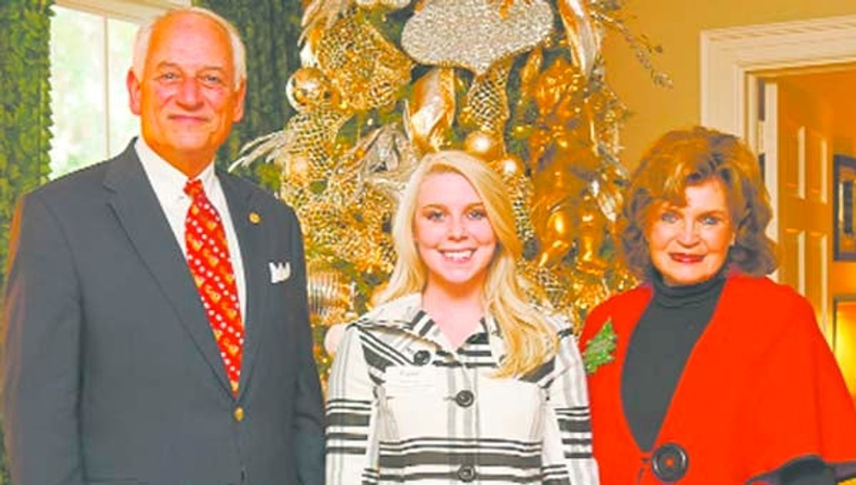 Ellis celebrates Christmas at Troy