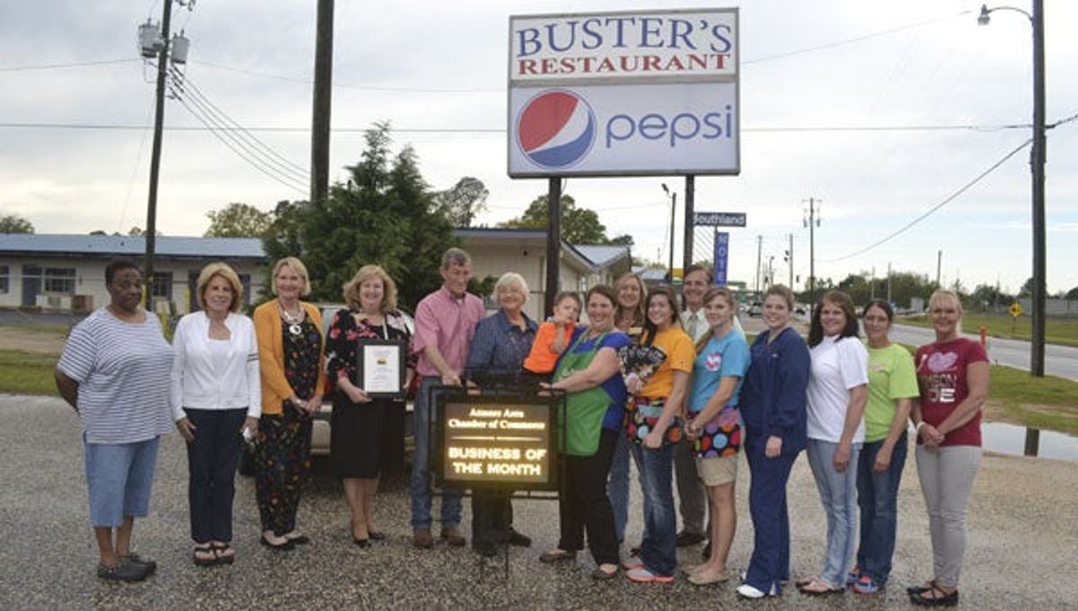 Buster's Restaurant named April's business of month