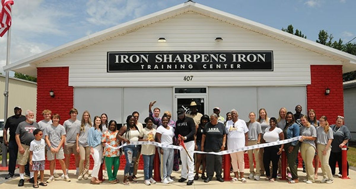 Ribbon cutting held for Iron Sharpens Iron Training Center LLC
