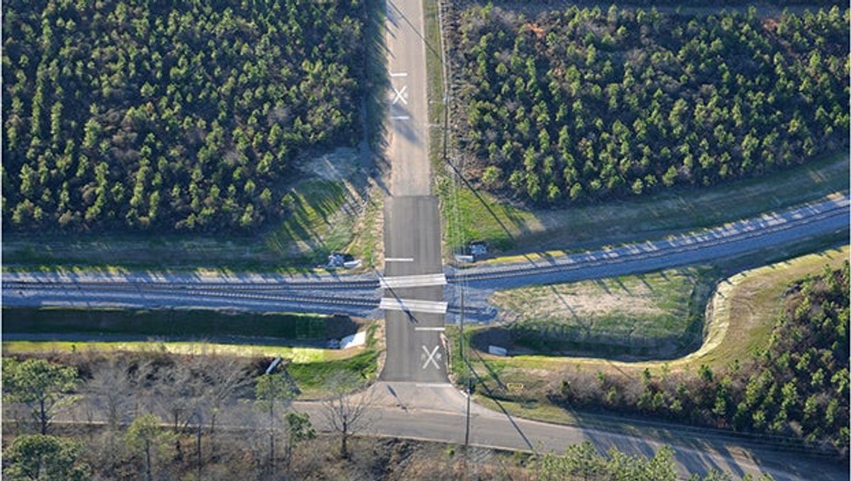 Railroad spur construction complete, service begins for faci...