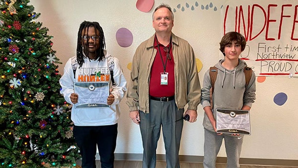 NHS names November students of month